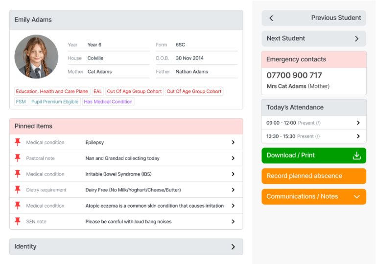 Special School MIS | Arbor
