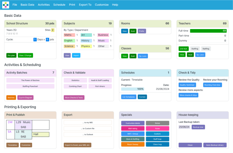 TimeTabler - Arbor